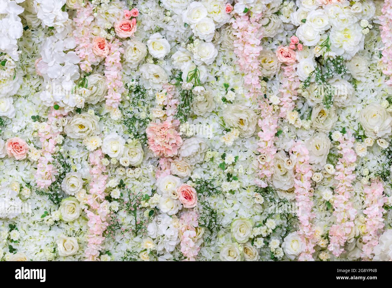 Beautiful flower colorful backdrop , fake flower Plastic background ...