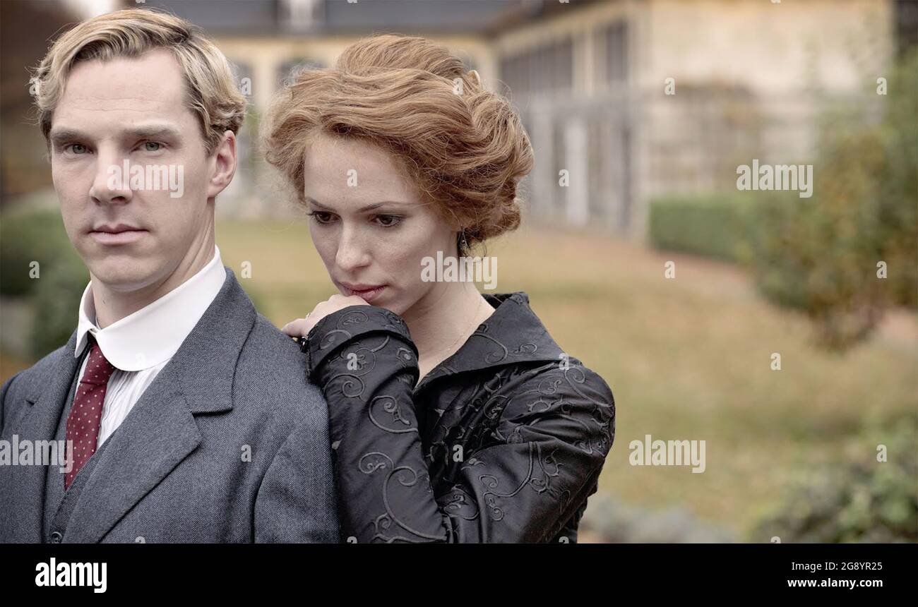 England, UK. Benedict Cumberbatch and Rebecca Hall in the ©BBC new ...