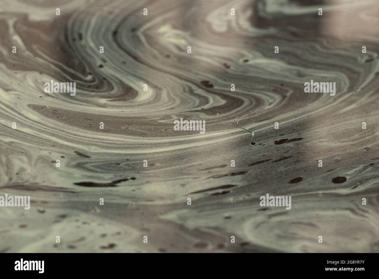 Pollen Particles In Water