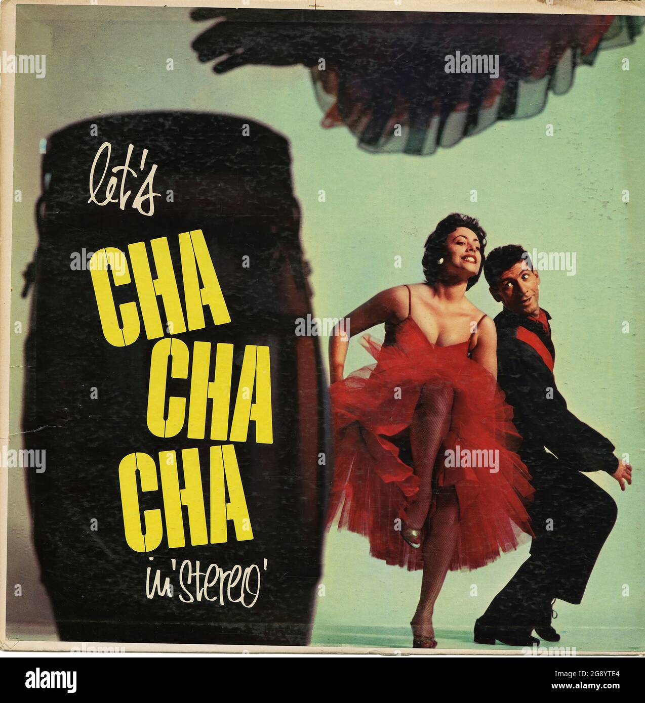 Let's Cha Cha Cha - Vintage Vinyl Record Cover Stock Photo - Alamy