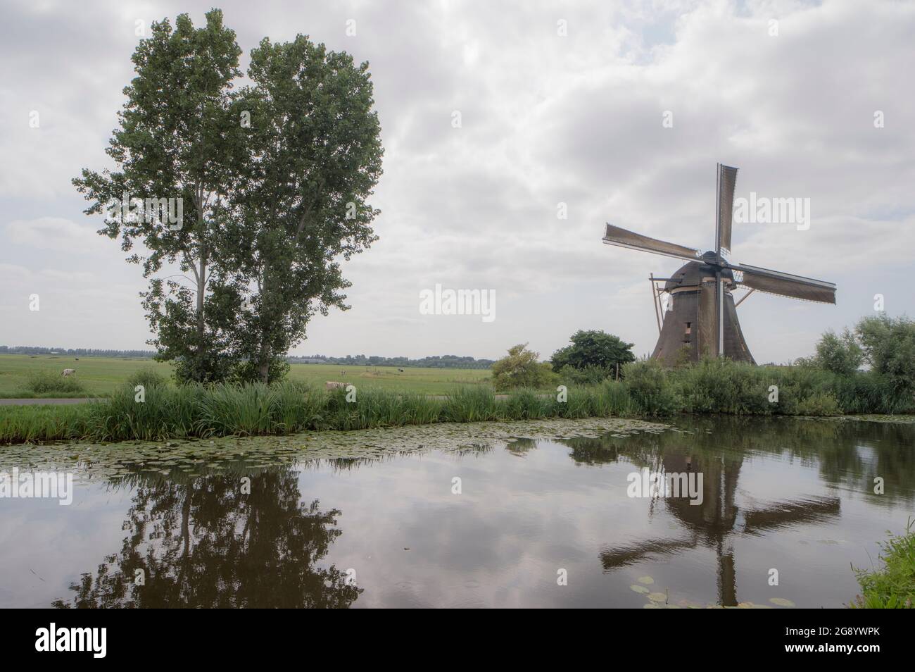 Traditional dutch windmill the Oostzijdse Molen Stock Photo - Alamy