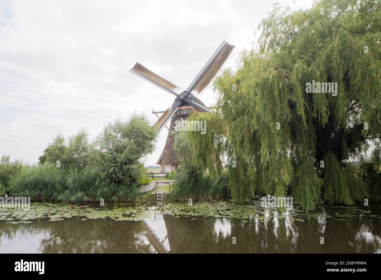 Traditional dutch windmill the Oostzijdse Molen Stock Photo - Alamy