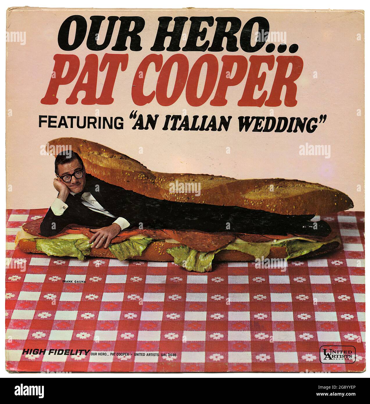 Our Hero... Pat Cooper - Vintage Vinyl Record Cover Stock Photo - Alamy