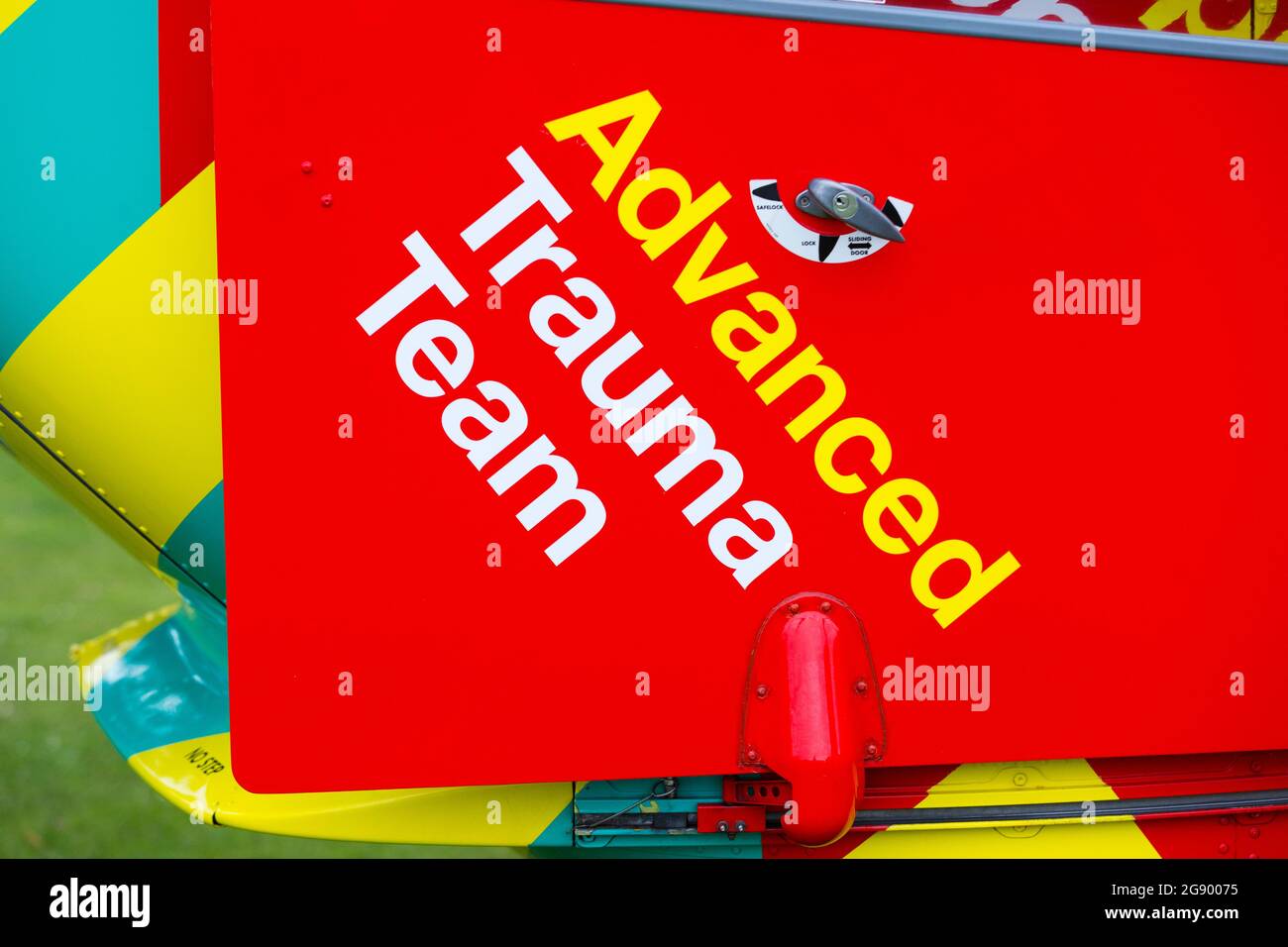 Advanced Trauma Team marking / markings and insignia painted on The ...