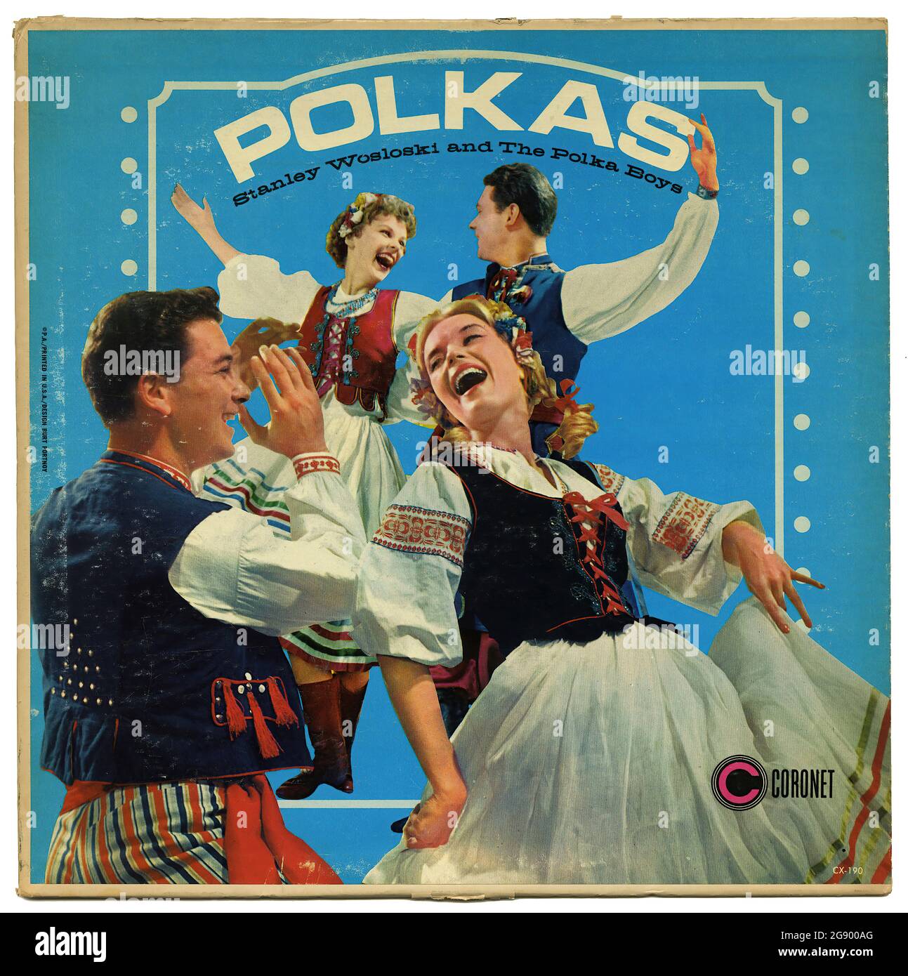 Polkas, Stanley Wosloski and The Polka Boys - Vintage Vinyl Record ...