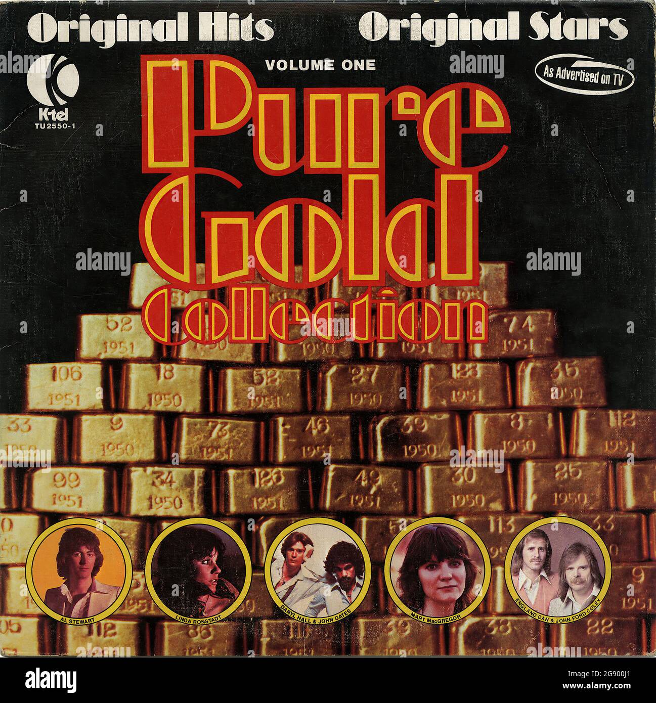 Pure Gold Collection, Volume One - Vintage Vinyl Record Cover Stock ...