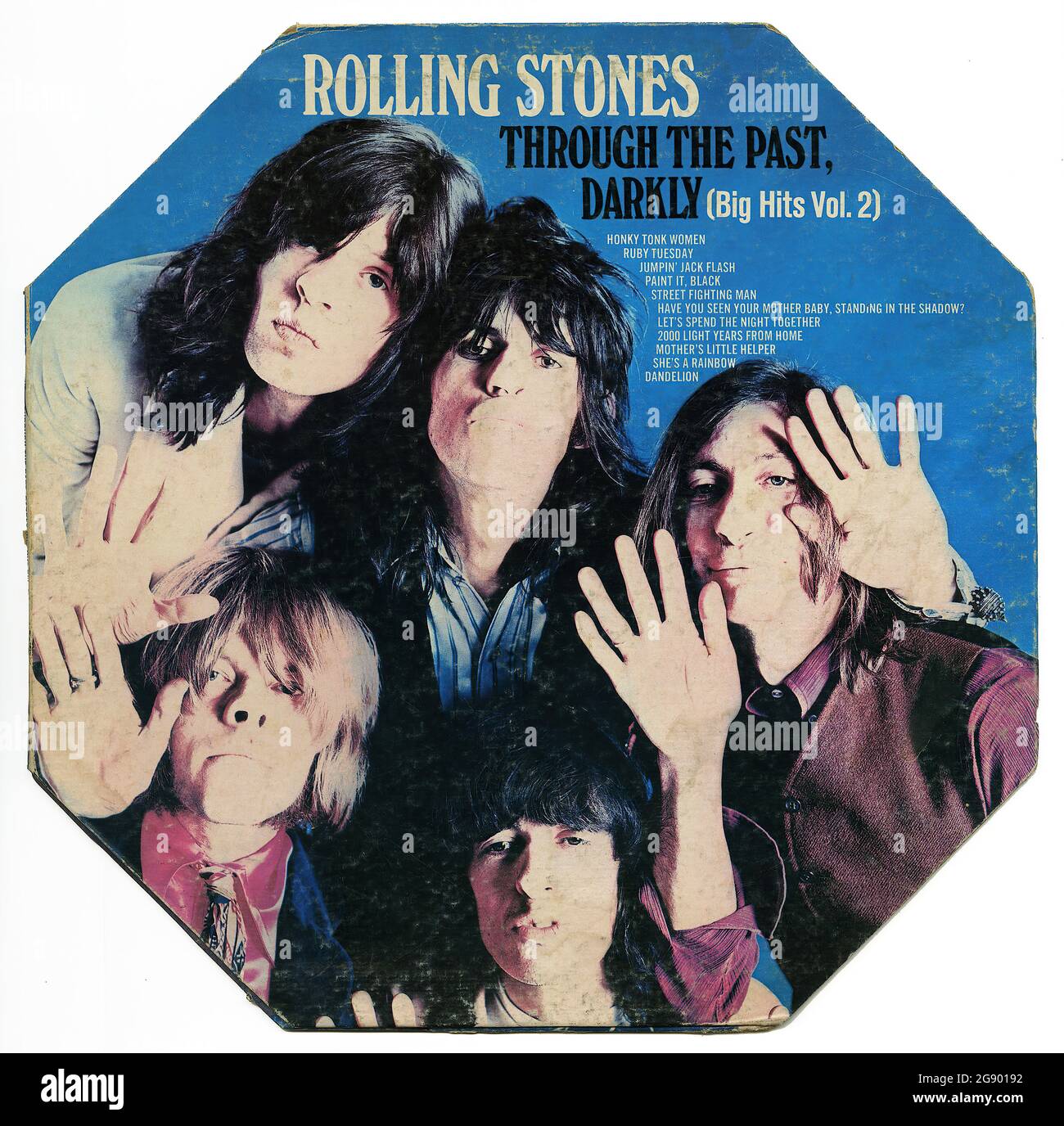 Rolling Stones - Vintage Vinyl Record Cover Stock Photo - Alamy