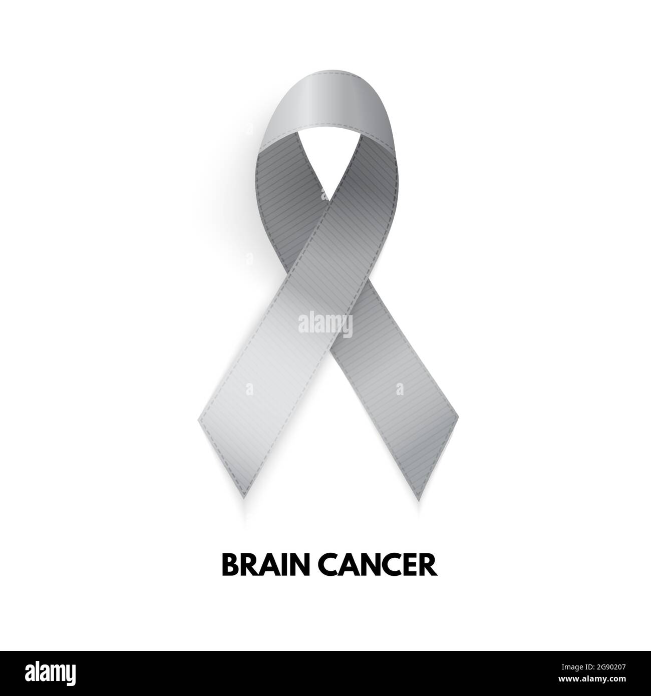 Brain Cancer Symbol Color