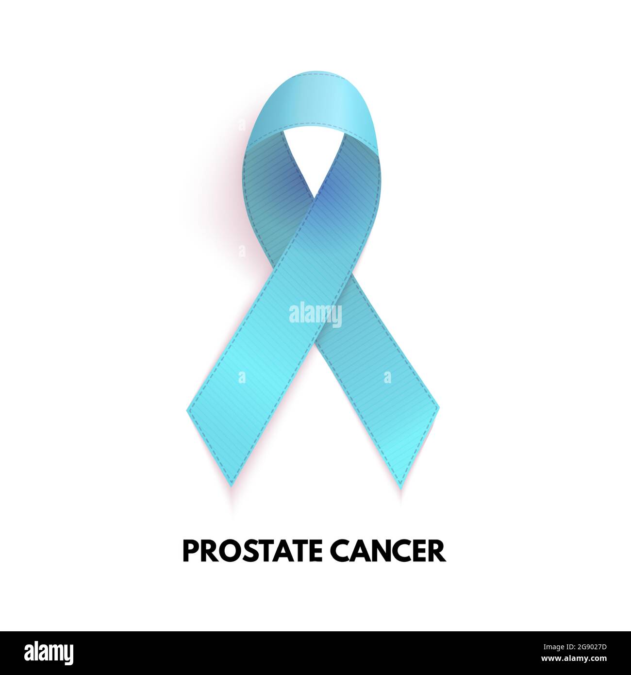 Blue Ribbon. Prostate cancer sign. Vector Illustration EPS10 Stock ...