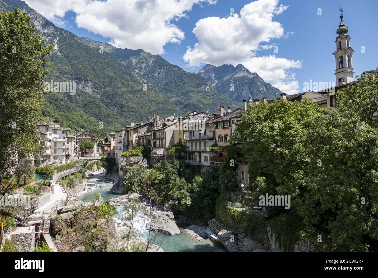 Old town chiavenna hi-res stock photography and images - Alamy