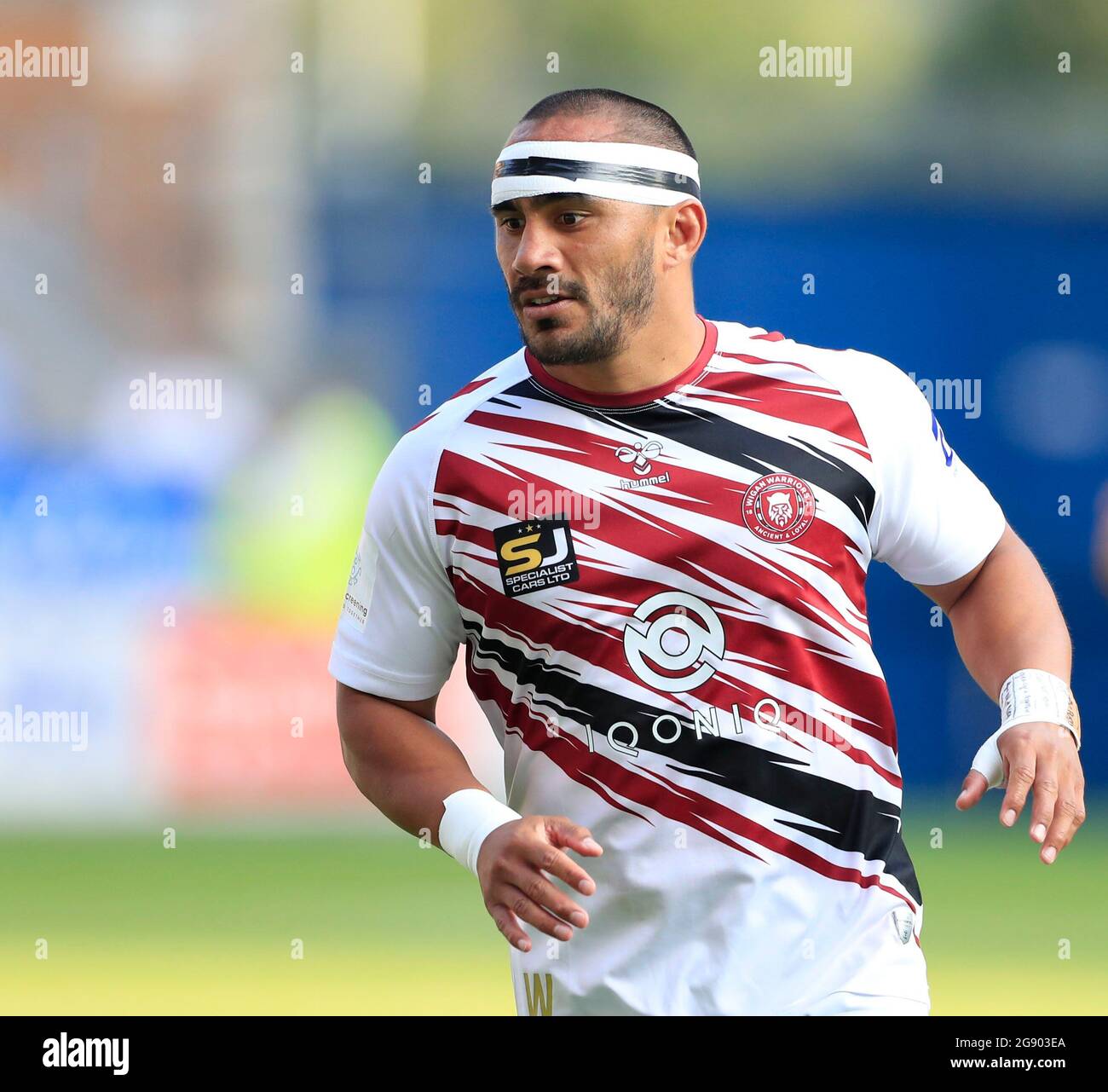 Willie Isa (11) of Wigan Warriors Stock Photo - Alamy