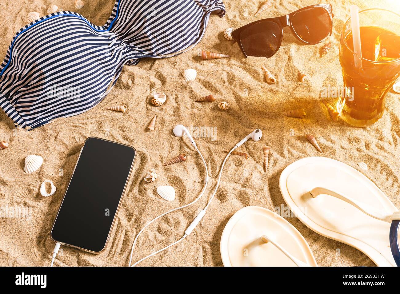 Summer bikini and accessories stylish beach set, Beach bikini summer ...