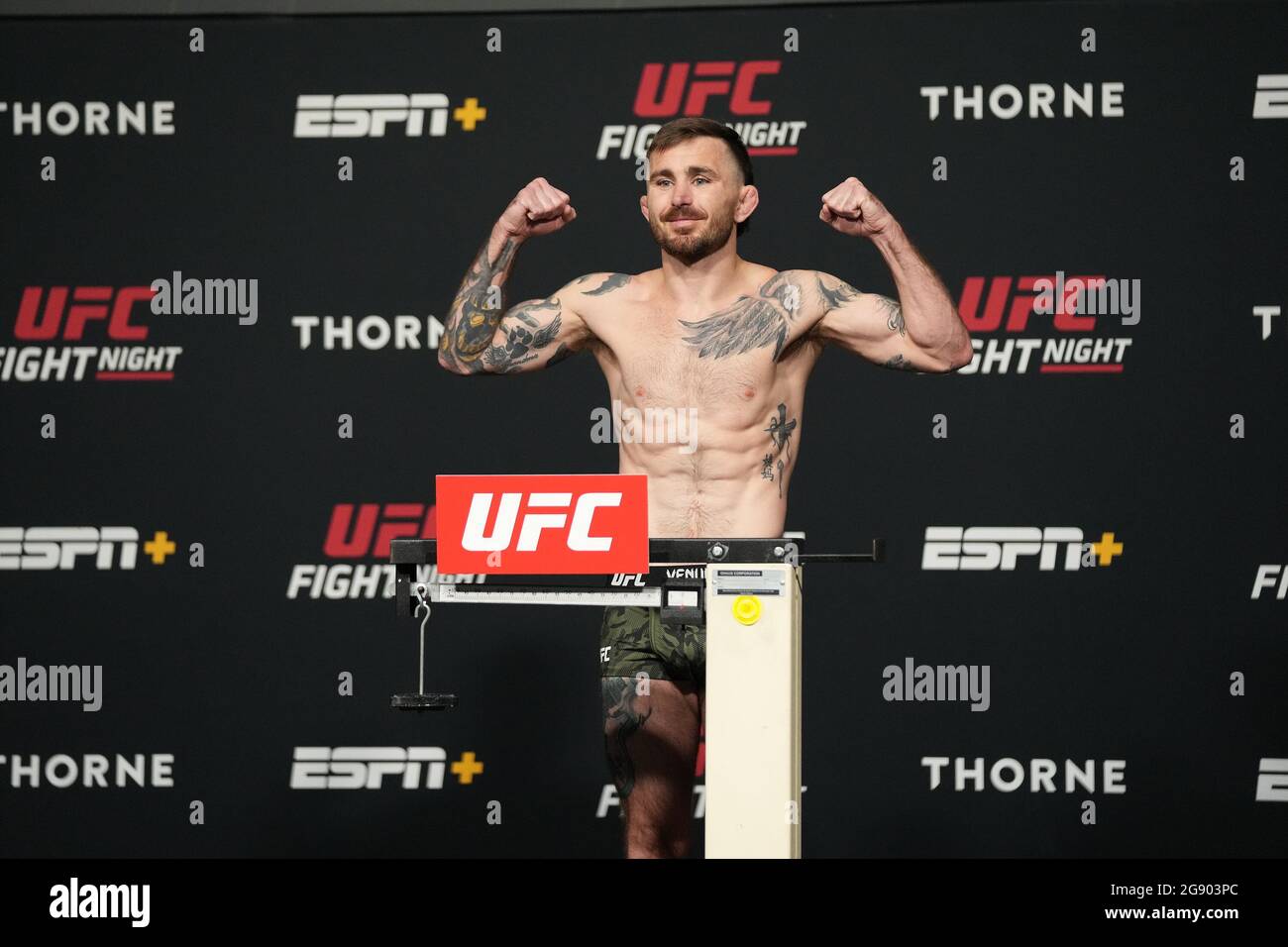 Las Vegas, USA. 23rd July, 2021. Las Vegas, NV - JULY 23:Darrick Minner ...