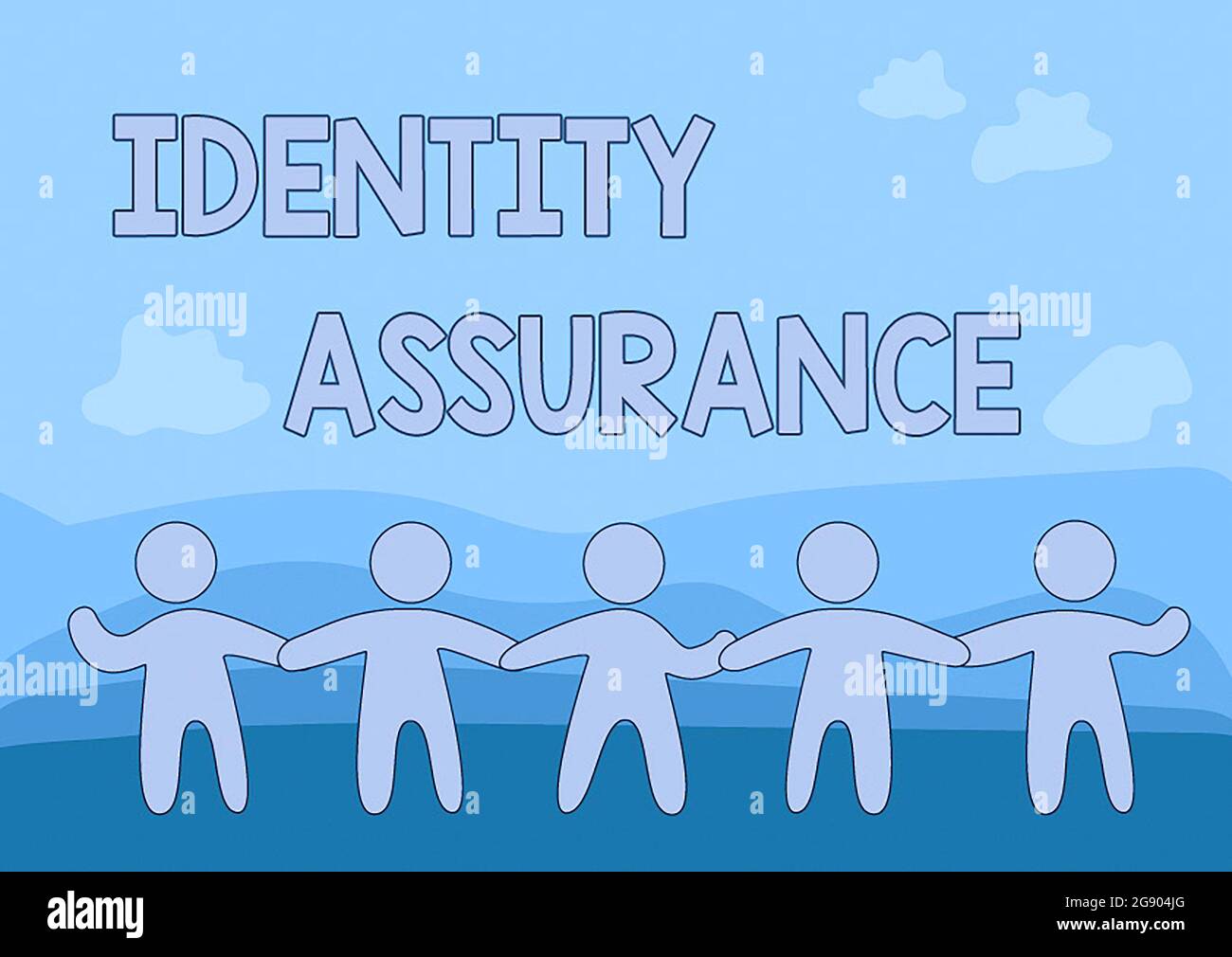 Text sign showing Identity Assurance. Conceptual photo degree of ...