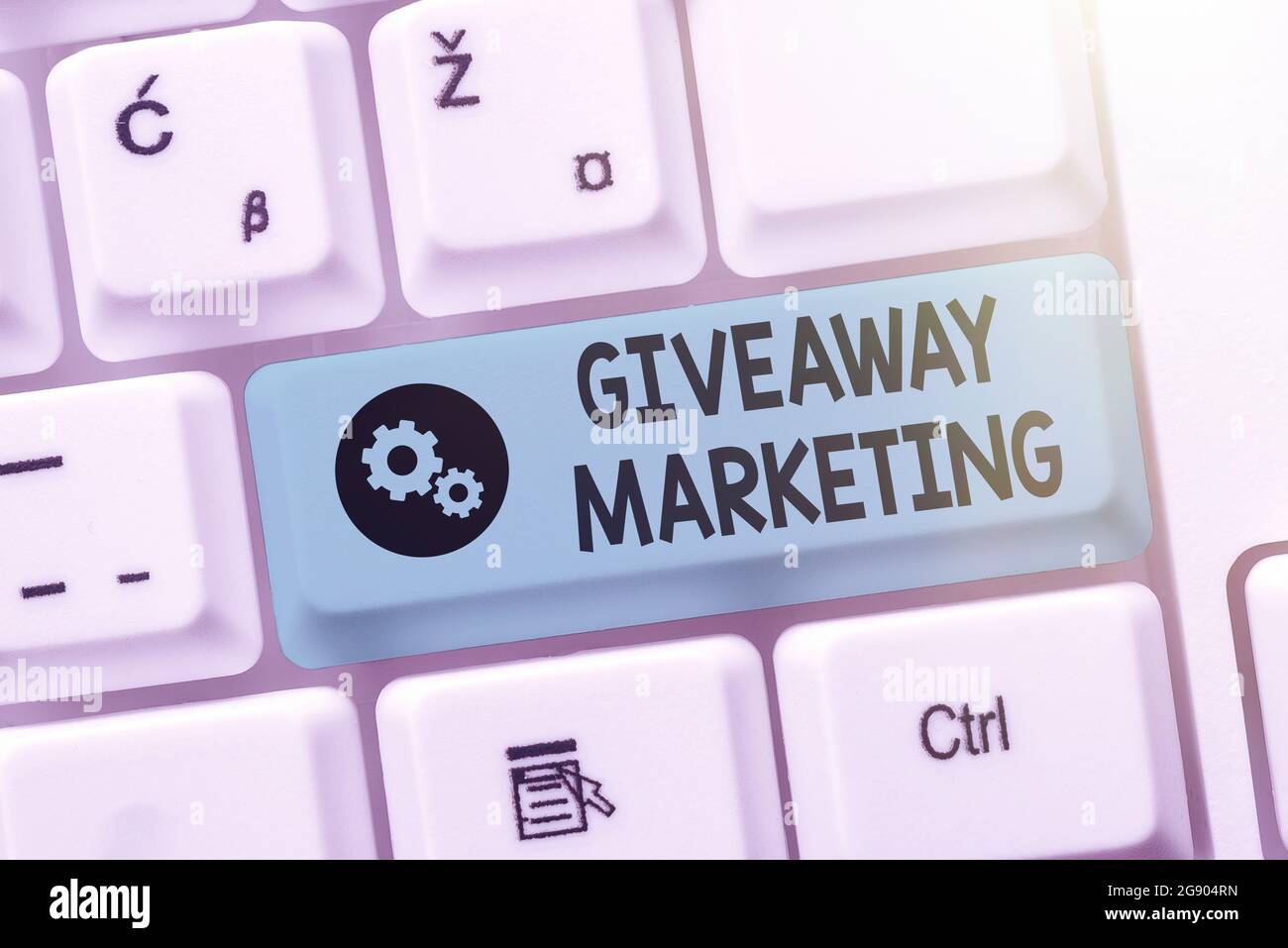 Conceptual caption Giveaway Marketing. Business approach distribution ...