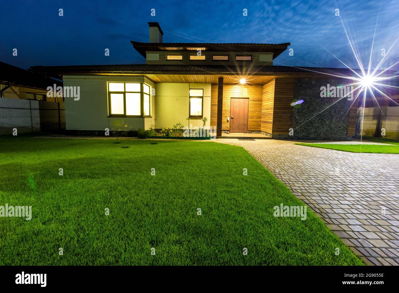 View of interior of house from front door hi-res stock photography and ...