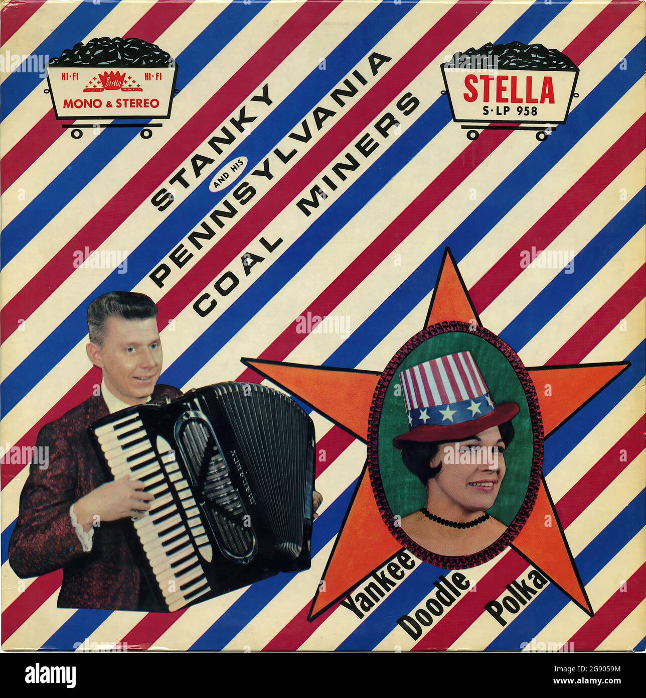 Stanky and his Pennsylvania Coal Miners - Vintage Vinyl Record Cover ...