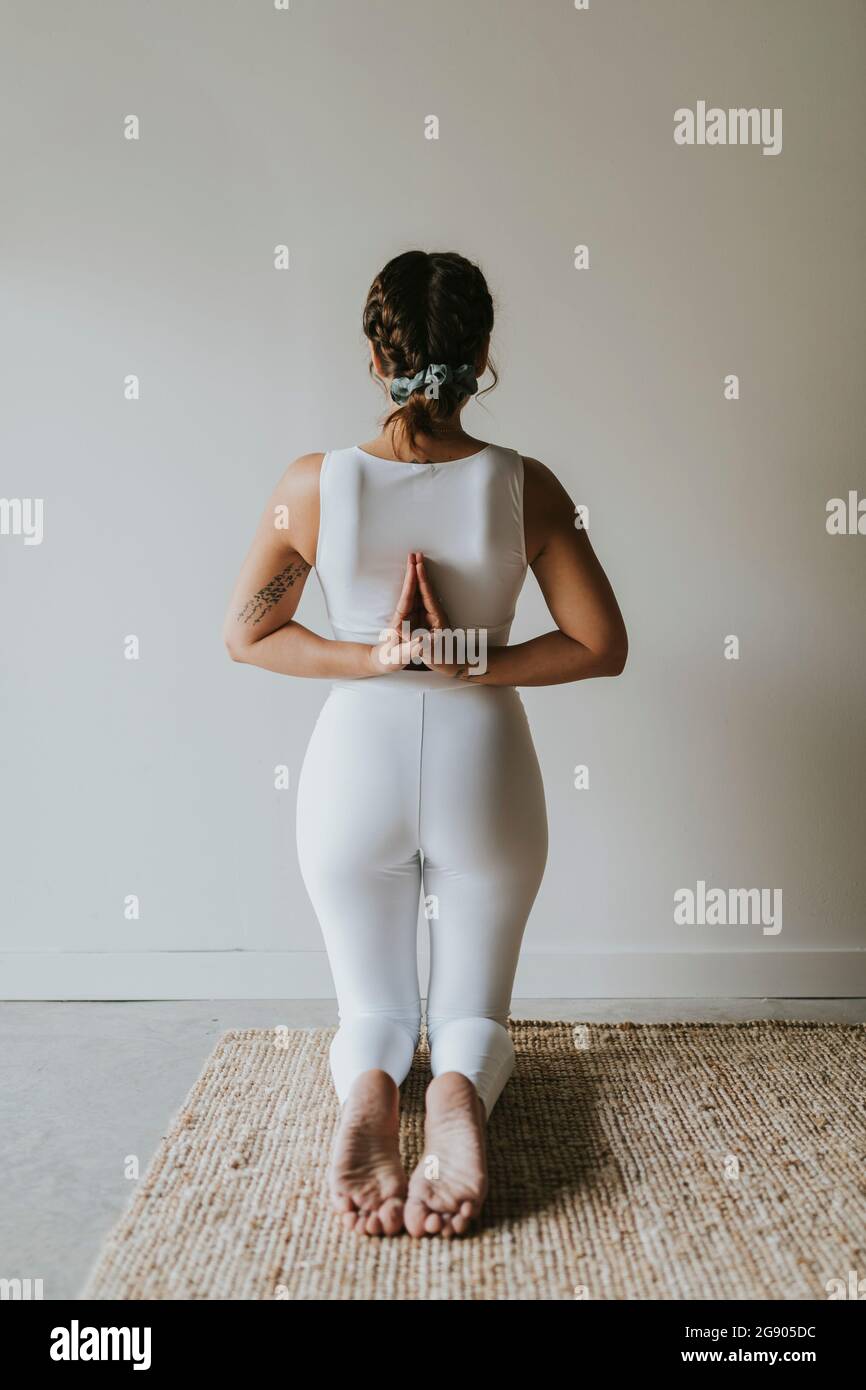 Yoga Pose Hands Behind Back