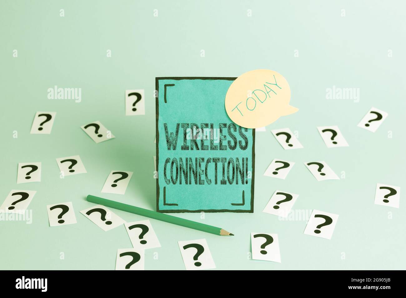 Writing displaying text Wireless Connection. Business overview there is ...