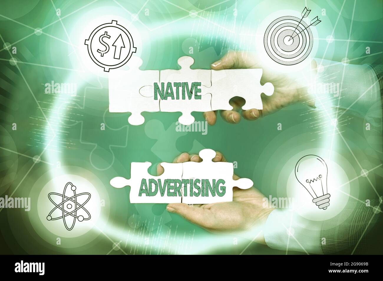 Text showing inspiration Native Advertising. Conceptual photo paid ...