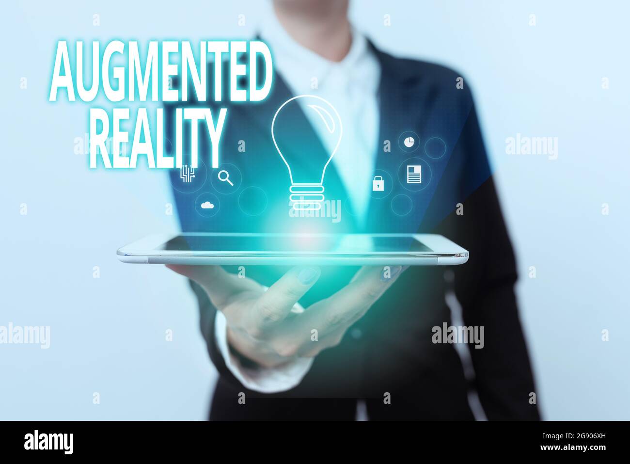 Inspiration showing sign Augmented Reality. Business approach ...