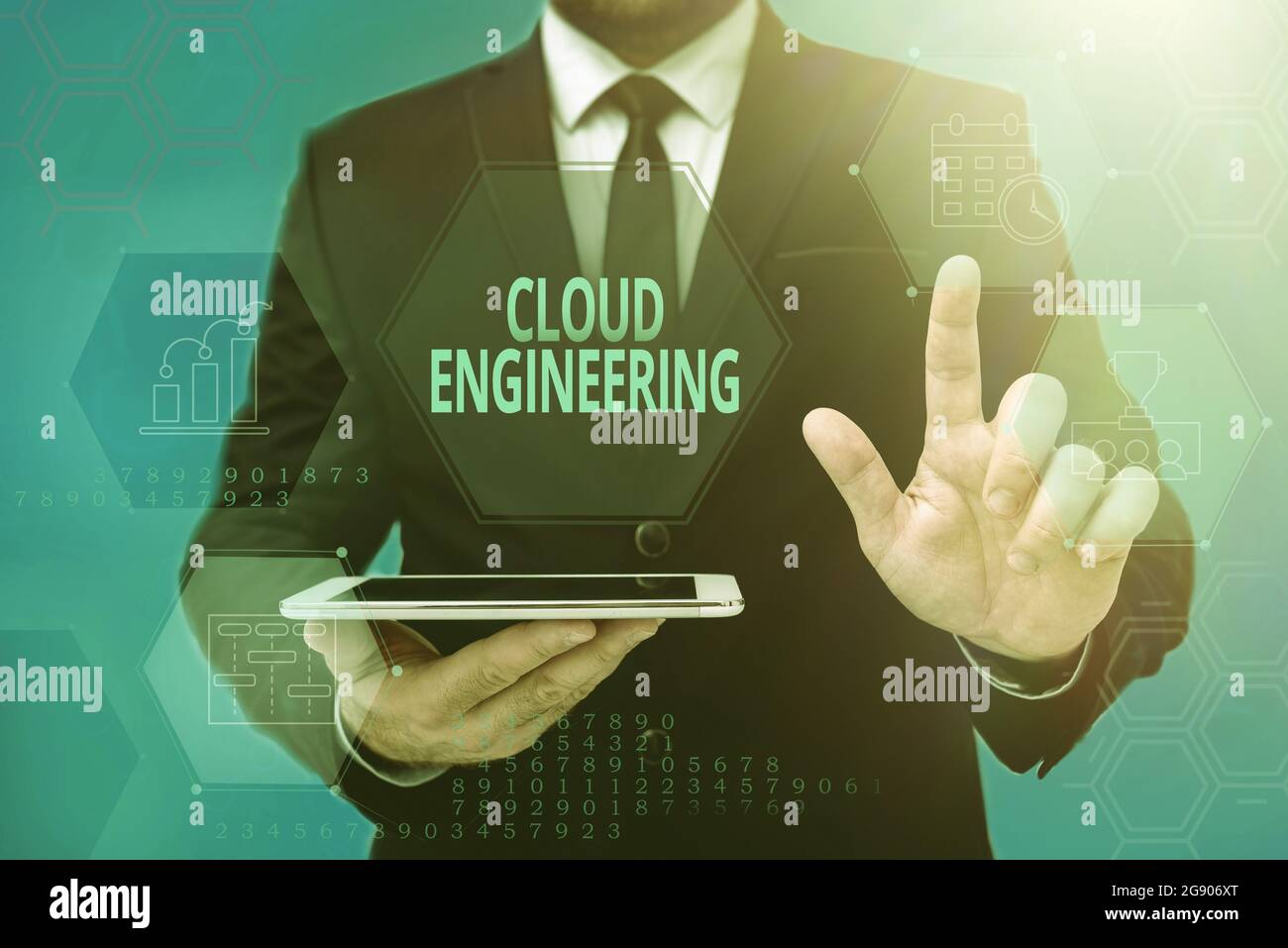 Sign displaying Cloud Engineering. Concept meaning application of ...