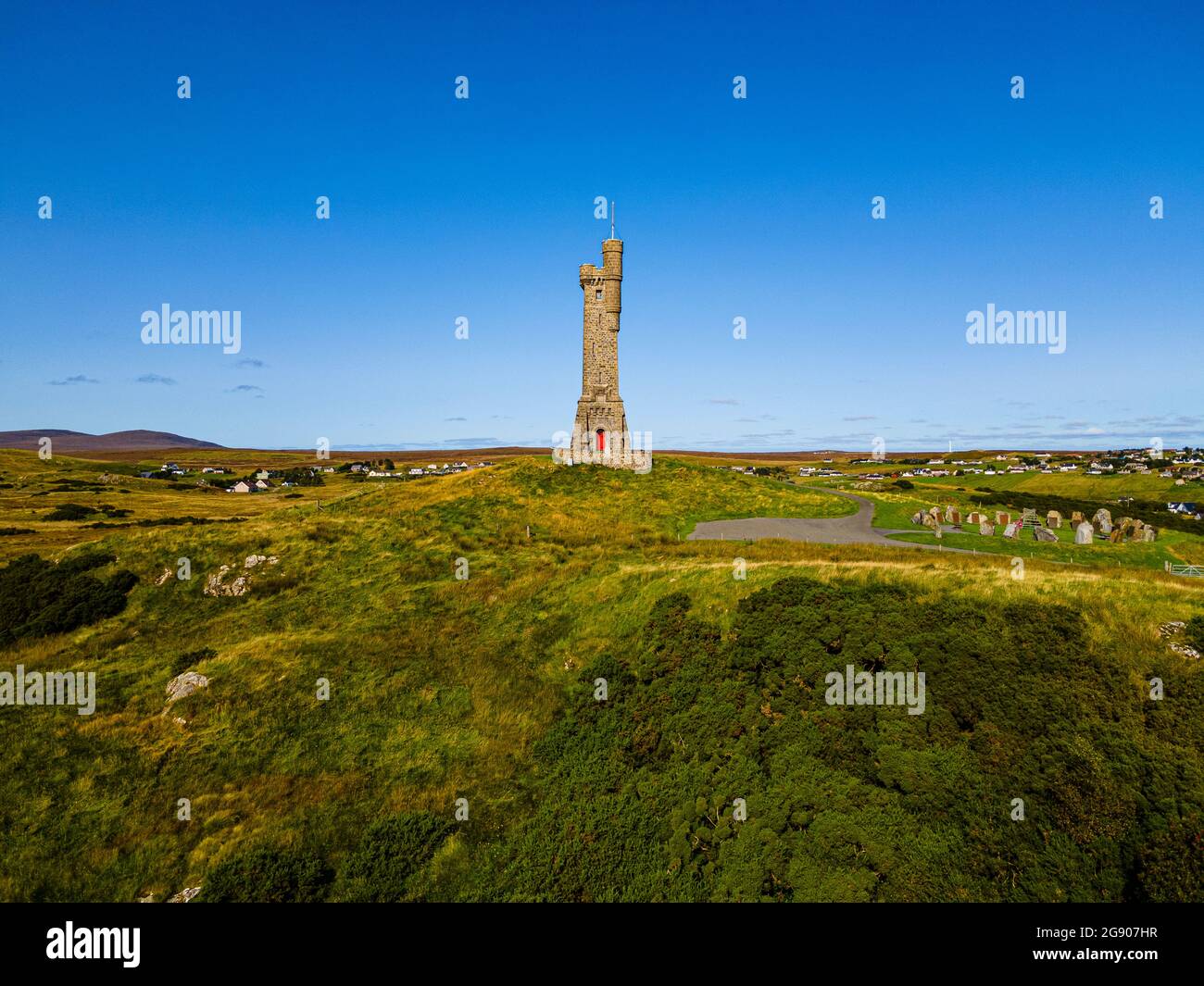 Stornoway aerial hi-res stock photography and images - Alamy