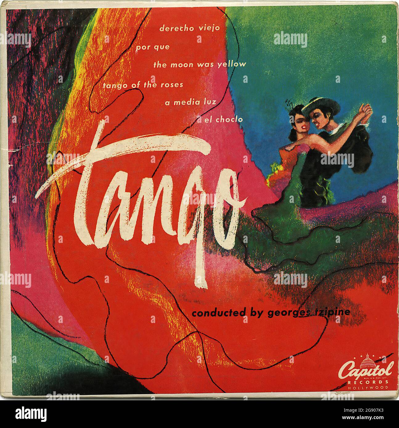 Tango - Vintage Vinyl Record Cover01 Stock Photo - Alamy