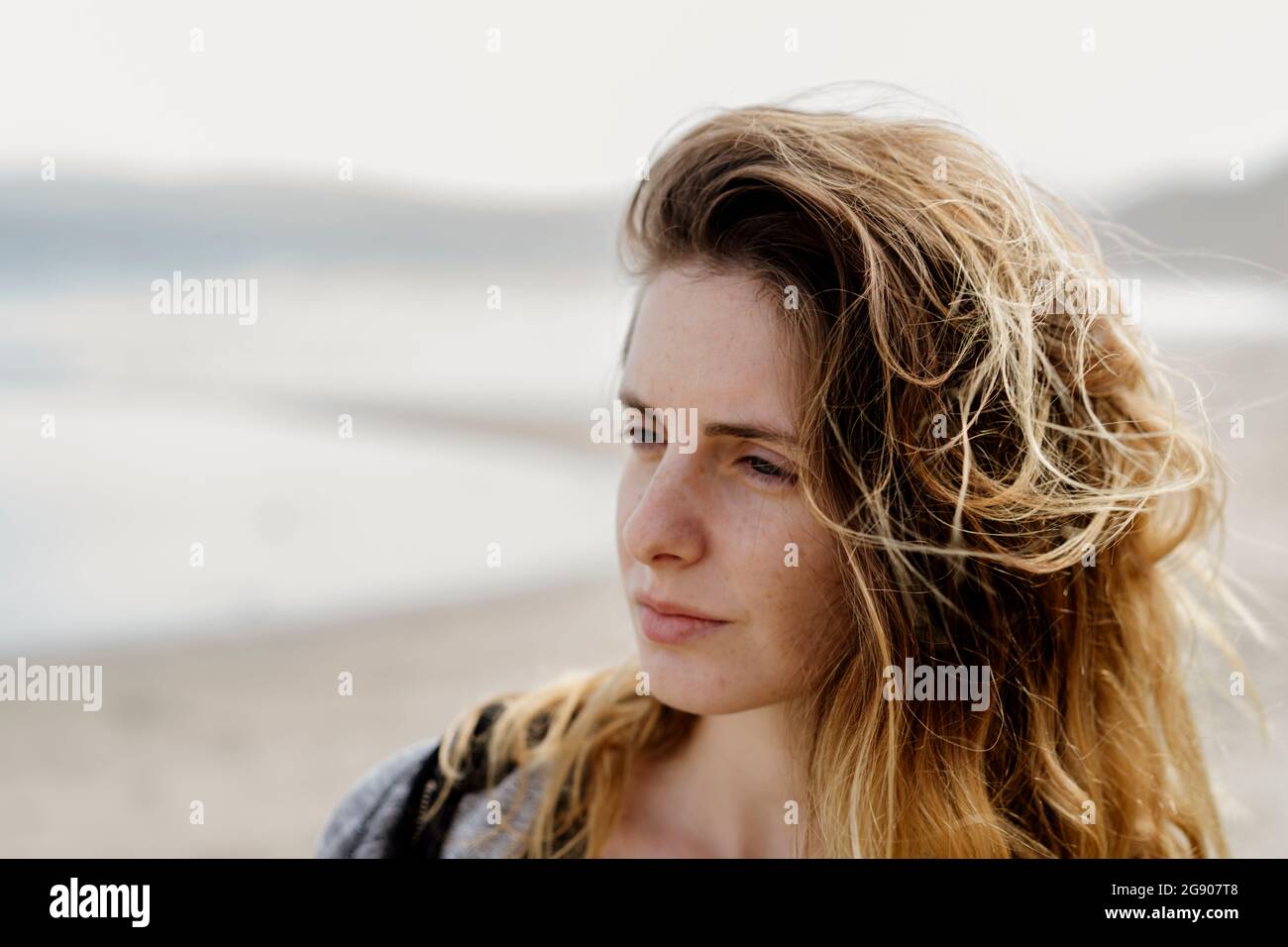 Contemplating at the beach hi-res stock photography and images - Alamy