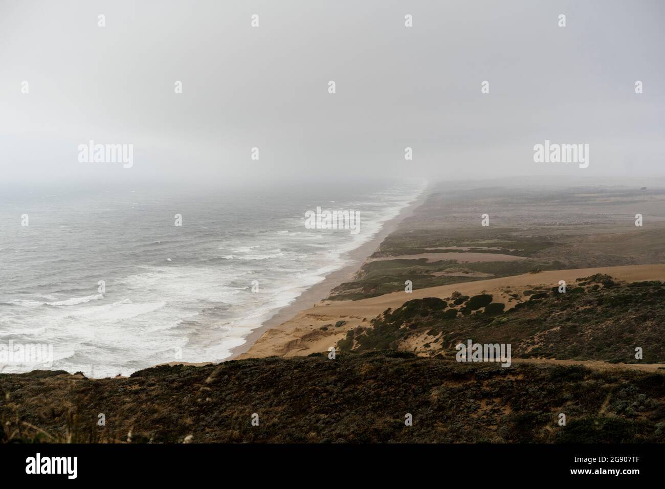 Idyllic beach of Point Reyes in California, USA Stock Photo - Alamy