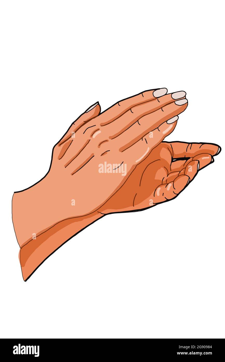 Silhouette man clapping hi-res stock photography and images - Alamy