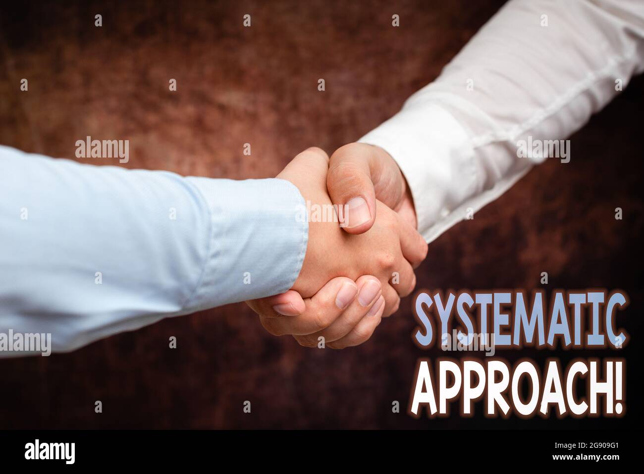 Conceptual display Systematic Approach. Business approach A process ...