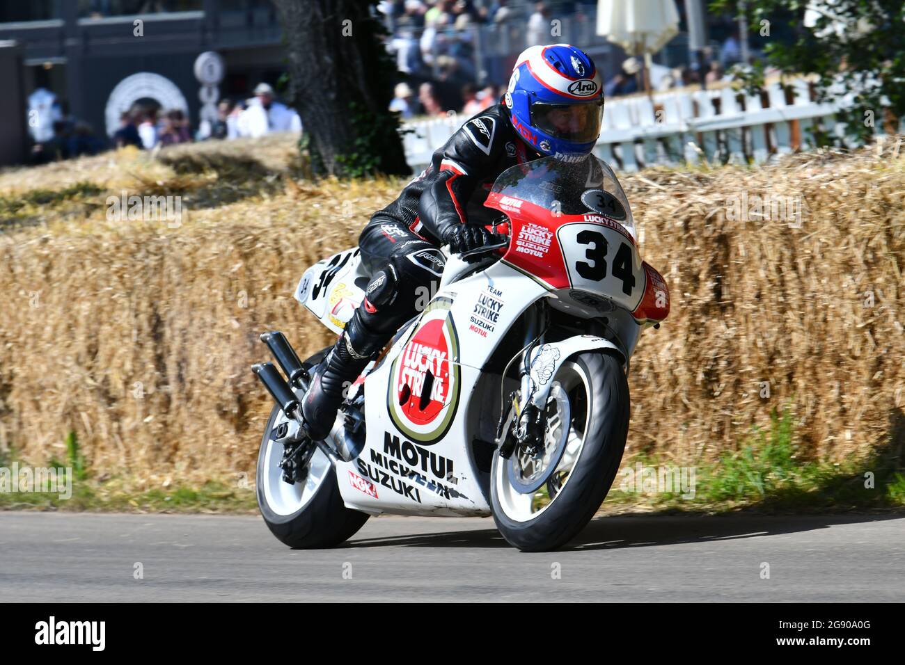 Steve Parrish, Suzuki RGV500, 50 Years of Suzuki in Grand Prix Racing ...