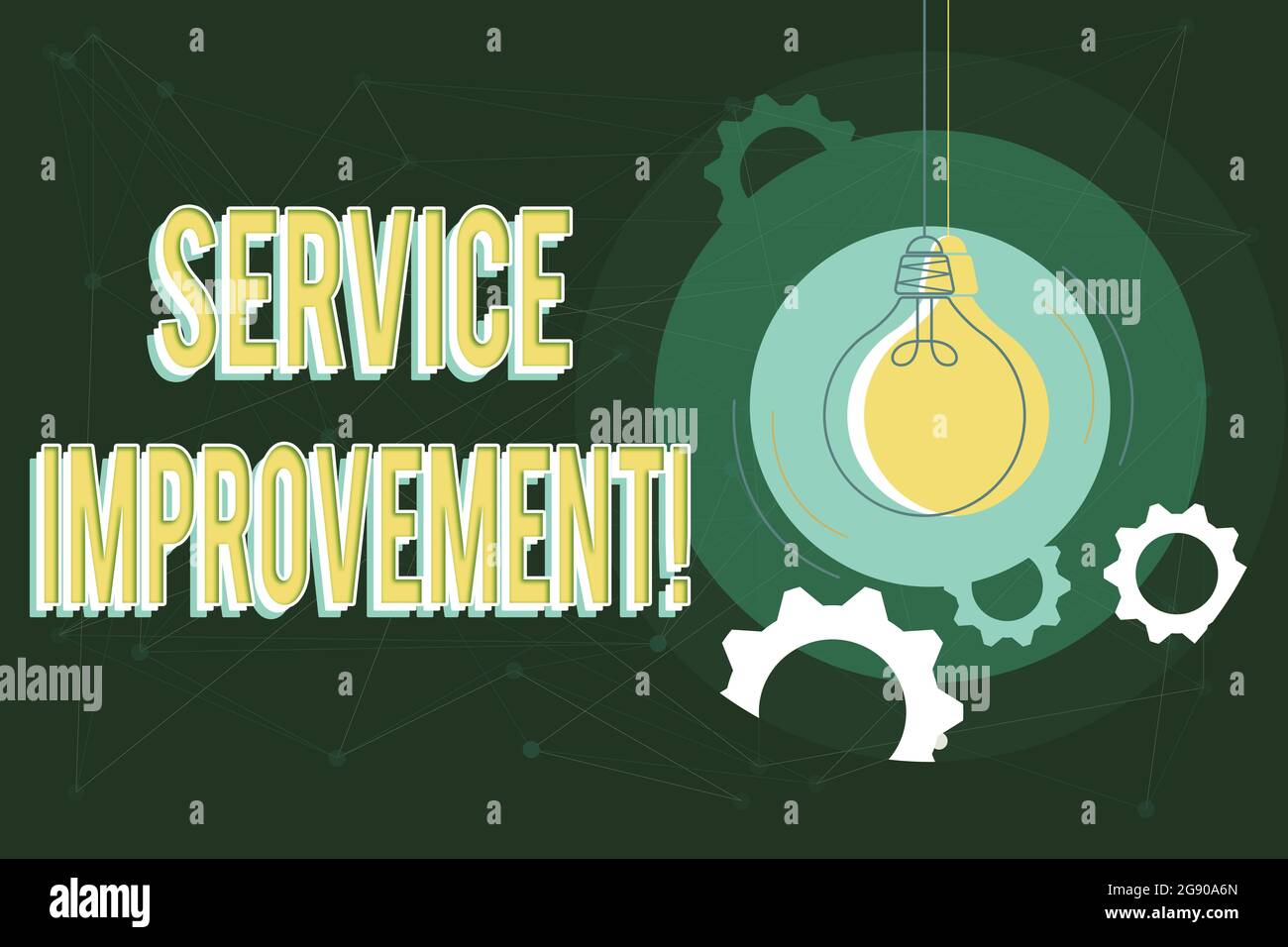 Conceptual display Service Improvement. Business idea continuous ... Conceptual display Service Improvement. Business idea continuous ...