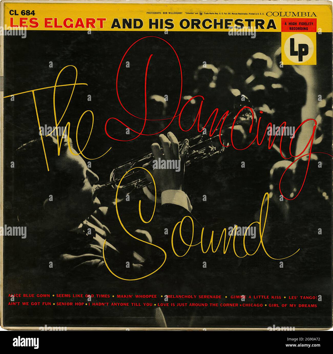 The Dancing Sound - Vintage Vinyl Record Cover Stock Photo - Alamy