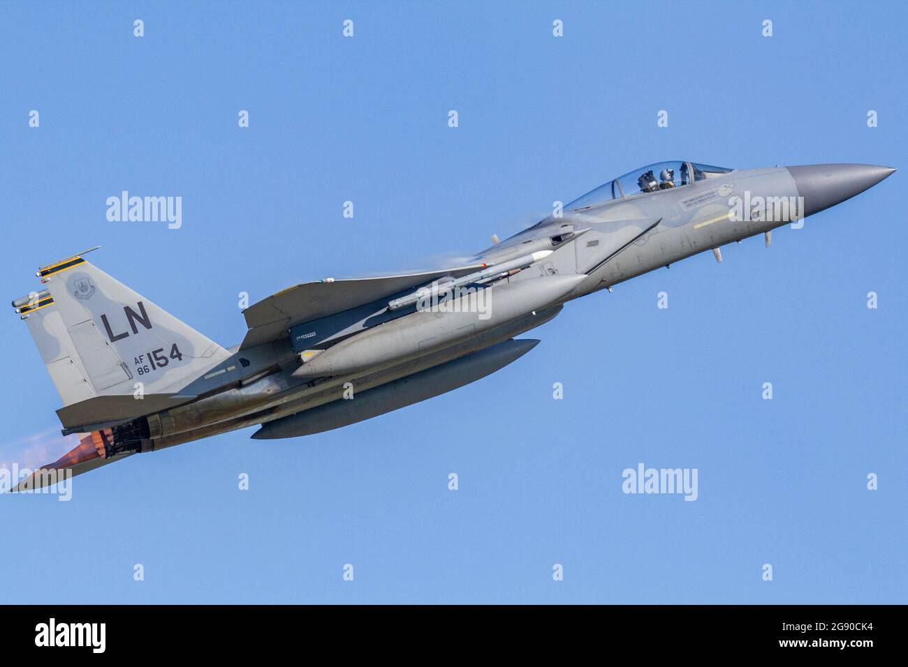 McDonnell Douglas F-15C Eagle Stock Photo - Alamy