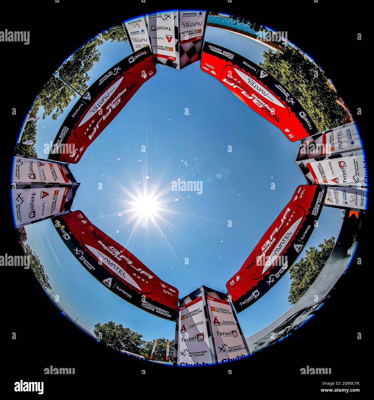 Atmosphere during the 2021 Baja Espana Aragon, 5th round of the 2021 ...