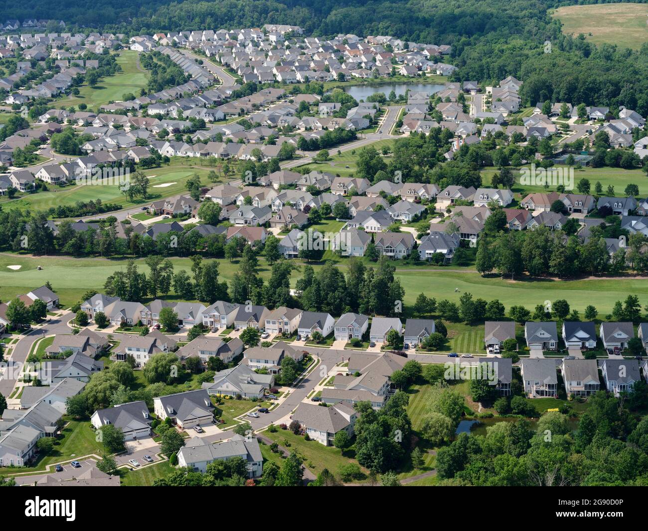 Usa virginia residential area hi-res stock photography and images - Alamy