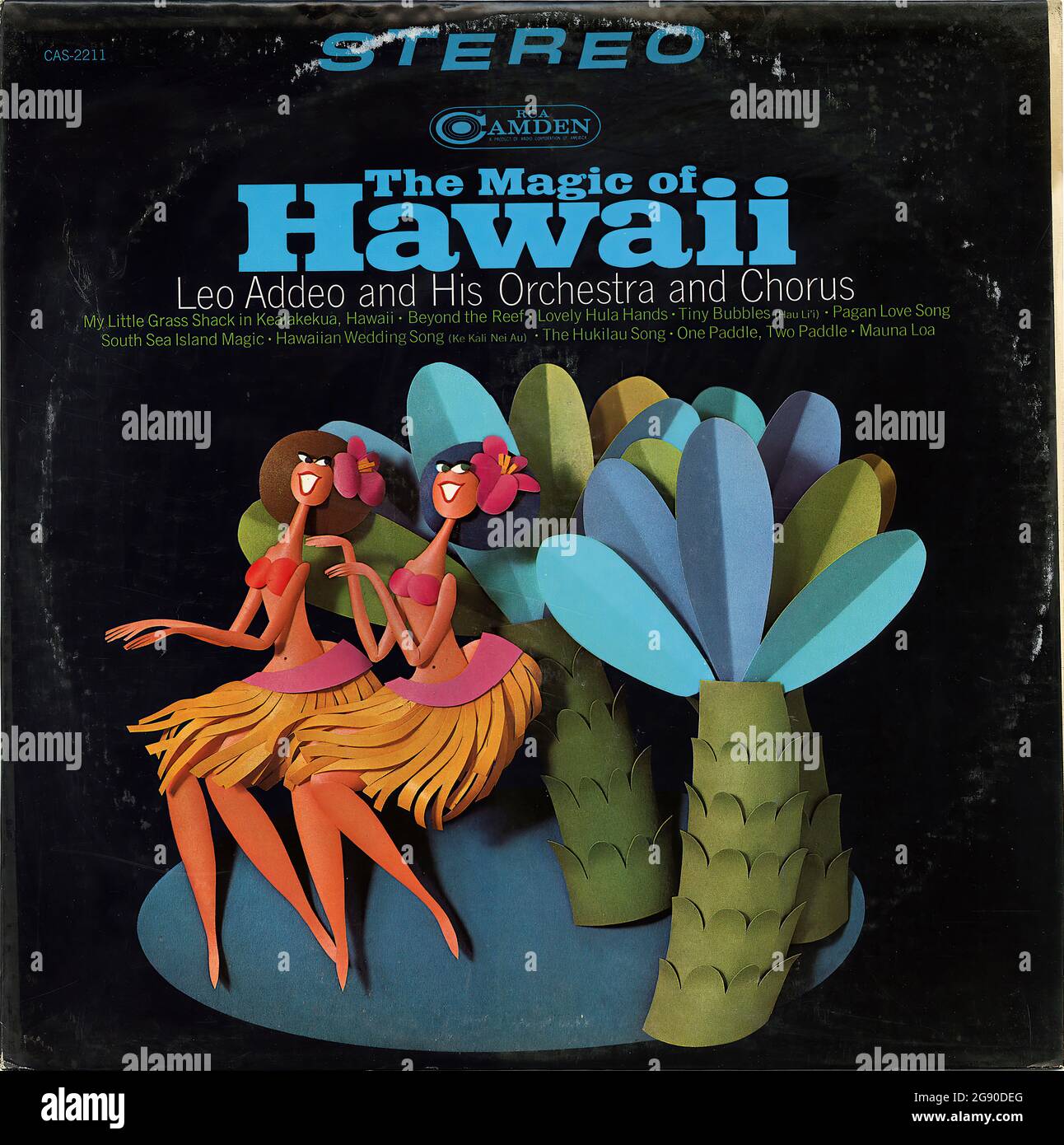 Vintage hawaii music cover hi-res stock photography and images - Alamy