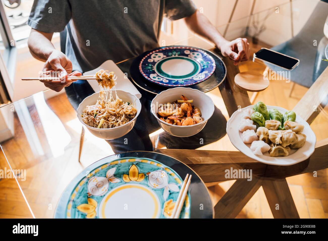 Mobile lunch table hi-res stock photography and images - Alamy