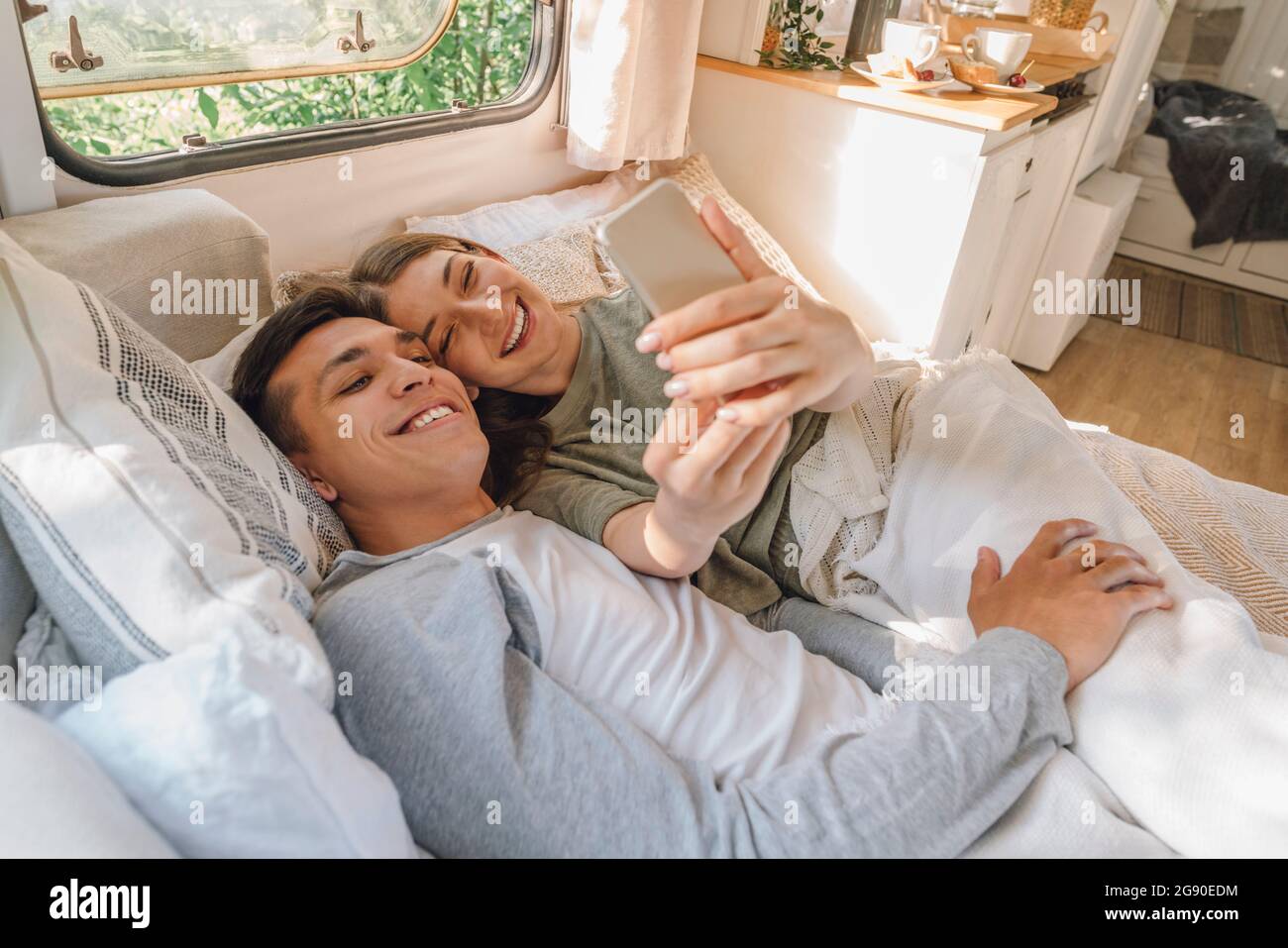 Sleeping Boyfriend Selfie