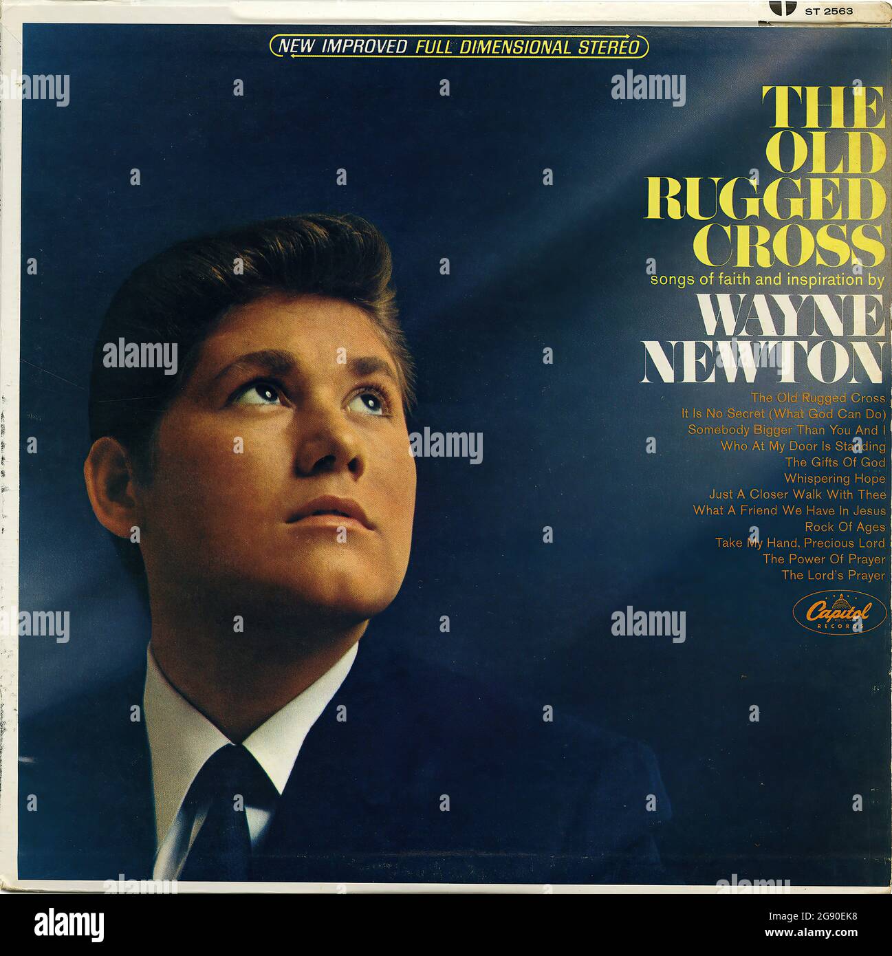 The Old Rugged Cross - Vintage Vinyl Record Cover Stock Photo - Alamy