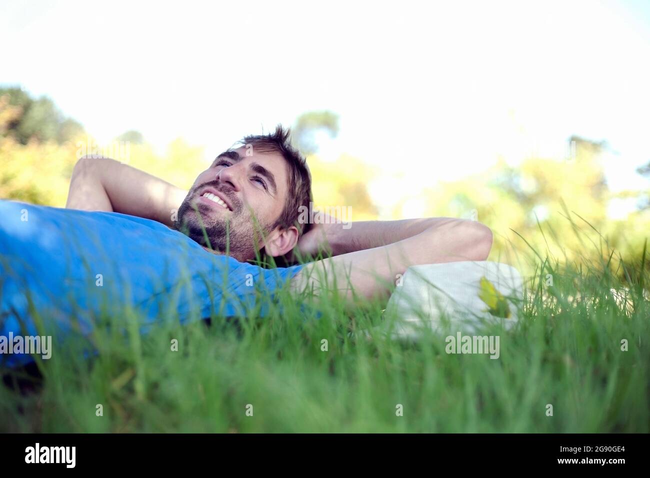 Young man contemplating hi-res stock photography and images - Alamy