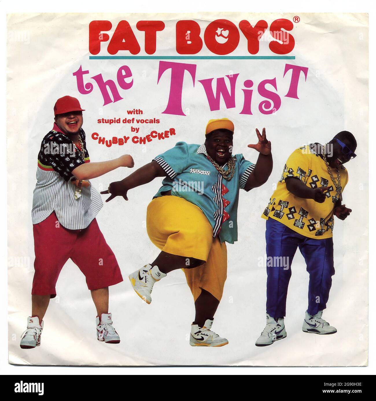 The Twist, Fat Boys - Vintage Vinyl Record Cover Stock Photo - Alamy