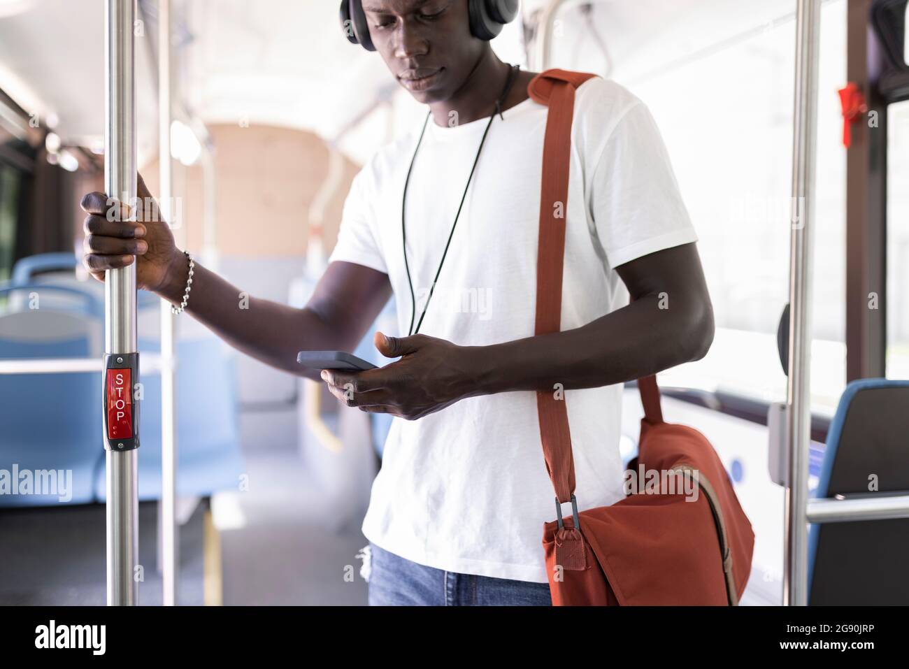 Male bus hi-res stock photography and images - Alamy