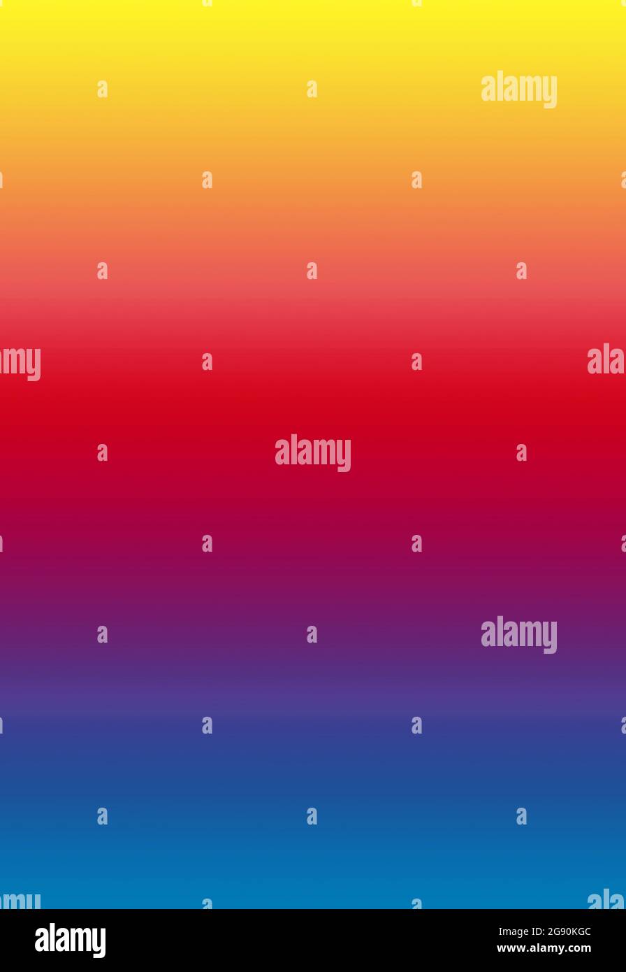 Gradient Multi-colored horizontal stripes for abstract backdrop Stock ...