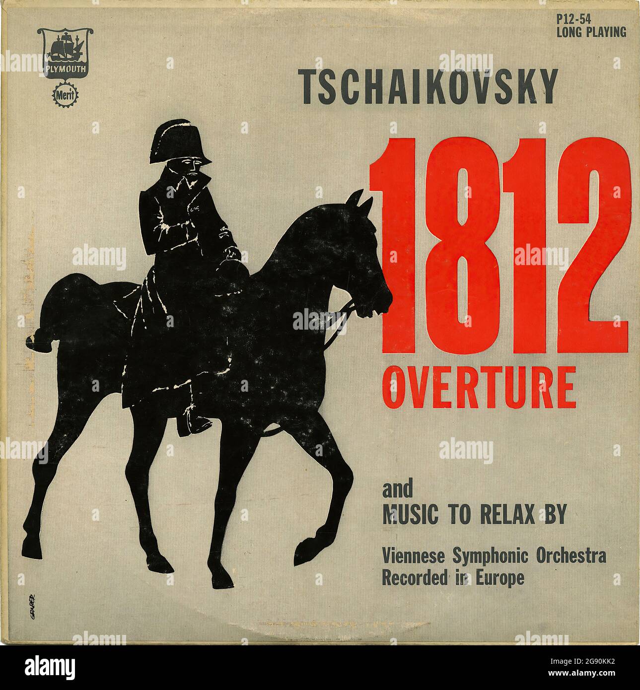 Tschaikovsky 1812 Overture and Music To Relax By - Vintage Vinyl Record ...