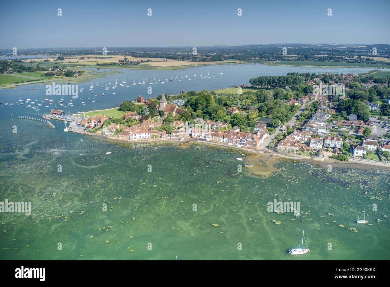 Bosham drone image hi-res stock photography and images - Alamy