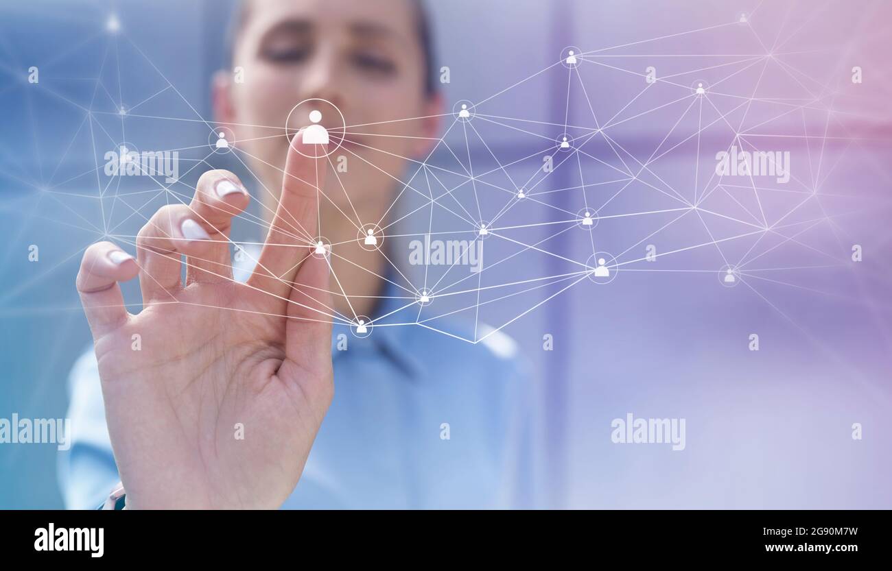 Digital global connection hi-res stock photography and images - Alamy