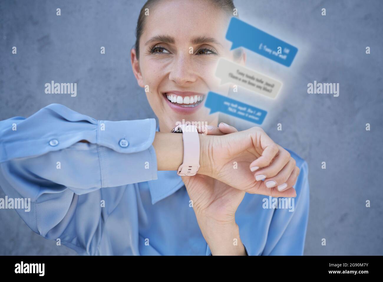 Blue watch hi-res stock photography and images - Alamy